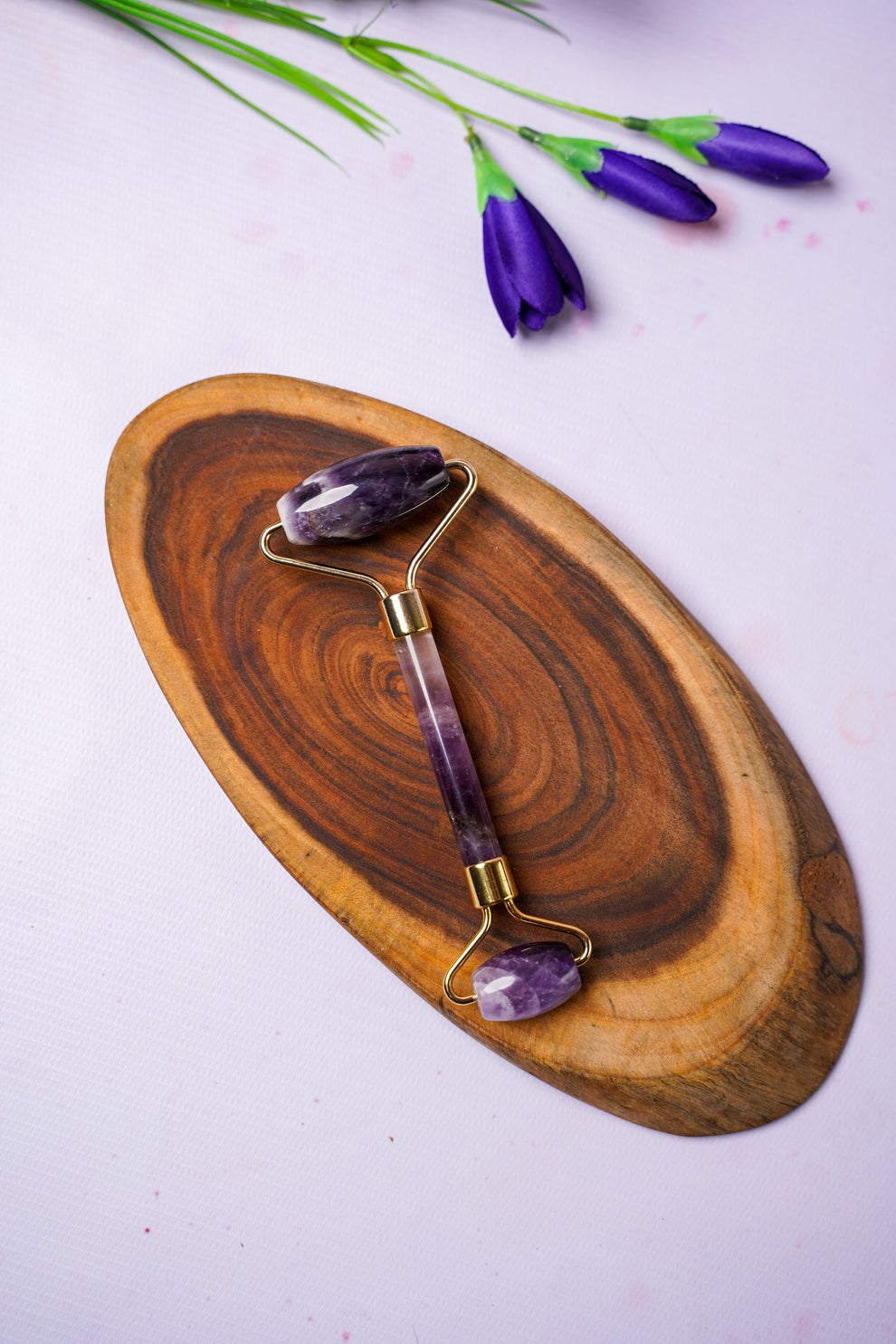 Amethyst Massage Roller – Beyond Thoughts