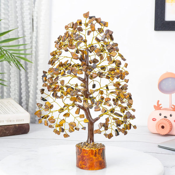 Tiger Eye Crystal Tree – Beyond Thoughts